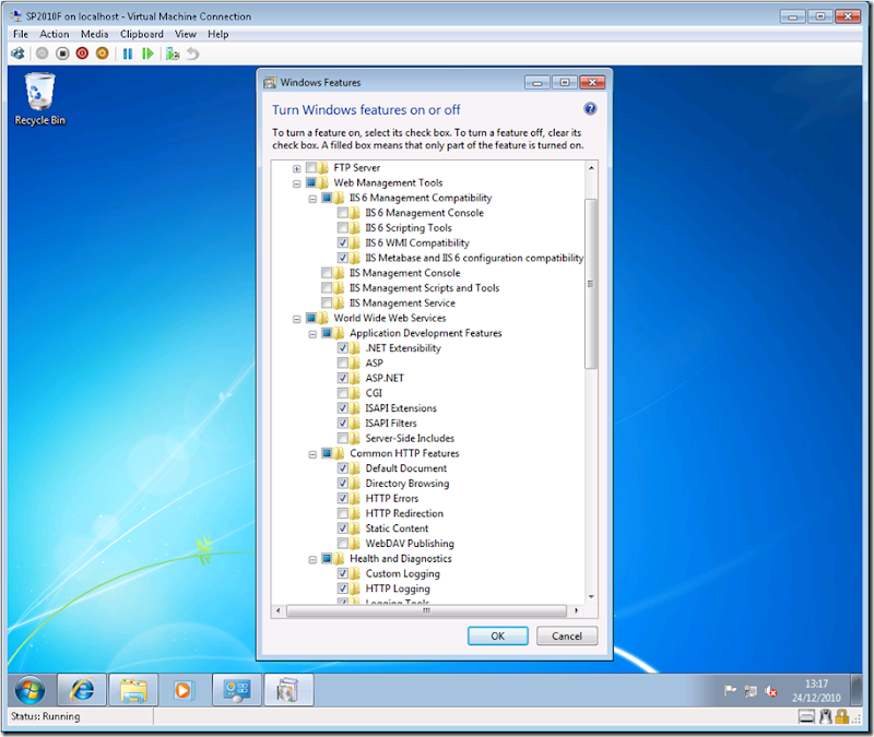 Content Master Technology Blog: Installing SharePoint 2010 on Windows 7